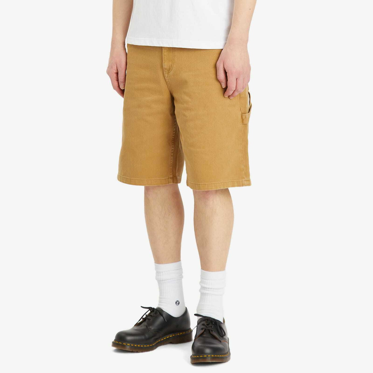 Dime Men's Classic Denim Shorts in Clay Dime