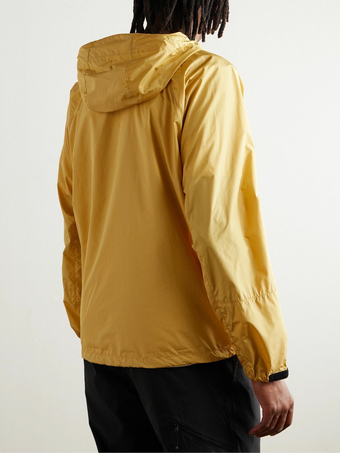 Goldwin - Ripstop Hooded Jacket - Yellow Goldwin