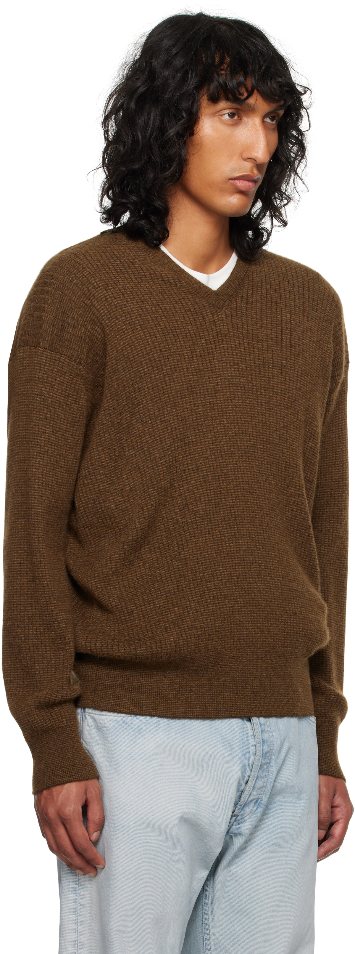 The Row Brown Thayer Sweater The Row