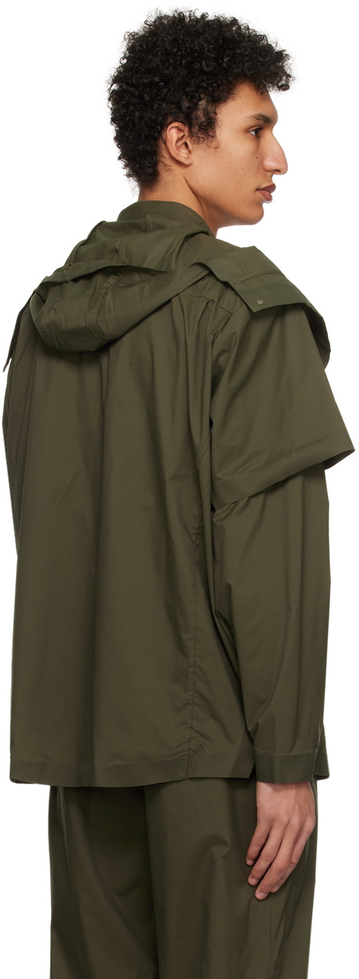 Goldwin 0 Green Wind Shirt Jacket Goldwin 0