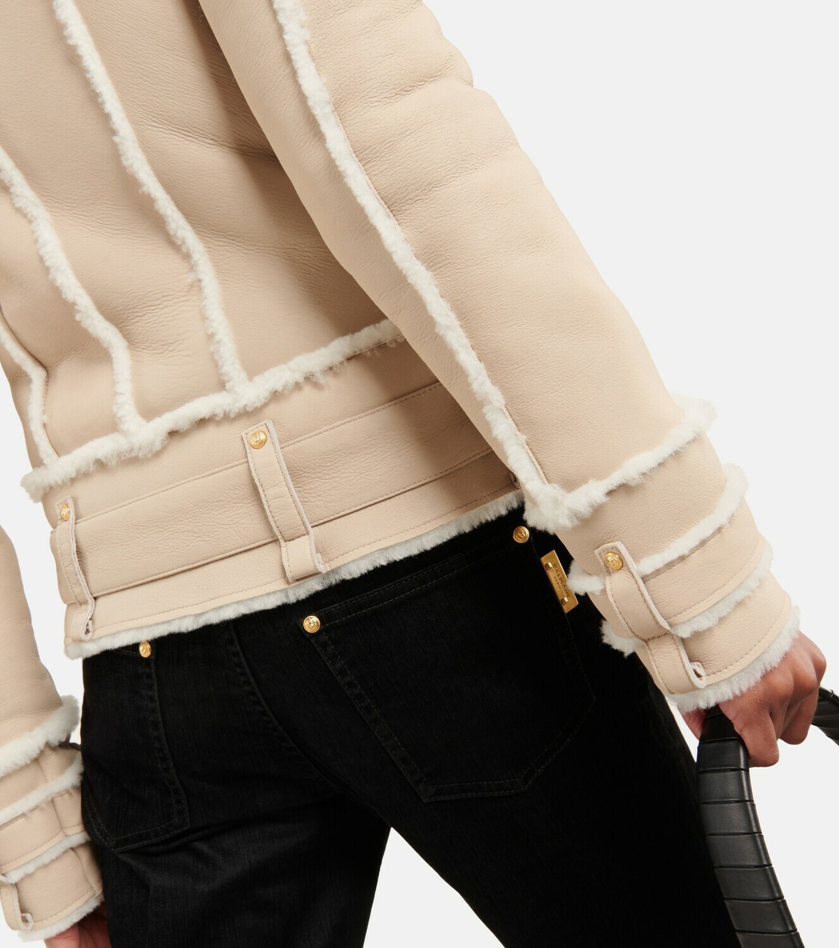 Balmain - Leather jacket Balmain