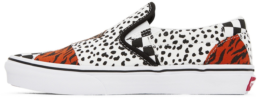 Vans Kids Multicolor Classic Slip-On Big Kids Sneakers Vans