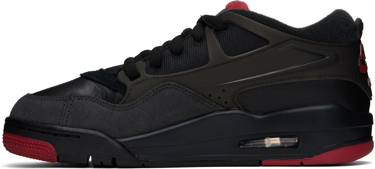Nike Jordan Black & Red Air Jordan 4 RM Sneakers Nike Jordan Brand