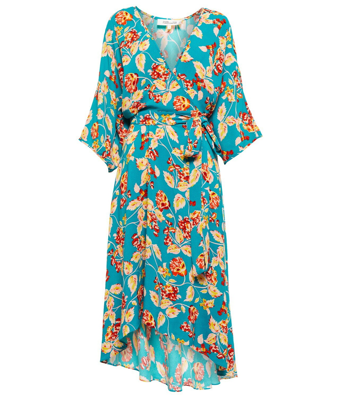 Diane von Furstenberg - Eloise asymmetric wrap dress Diane von Furstenberg