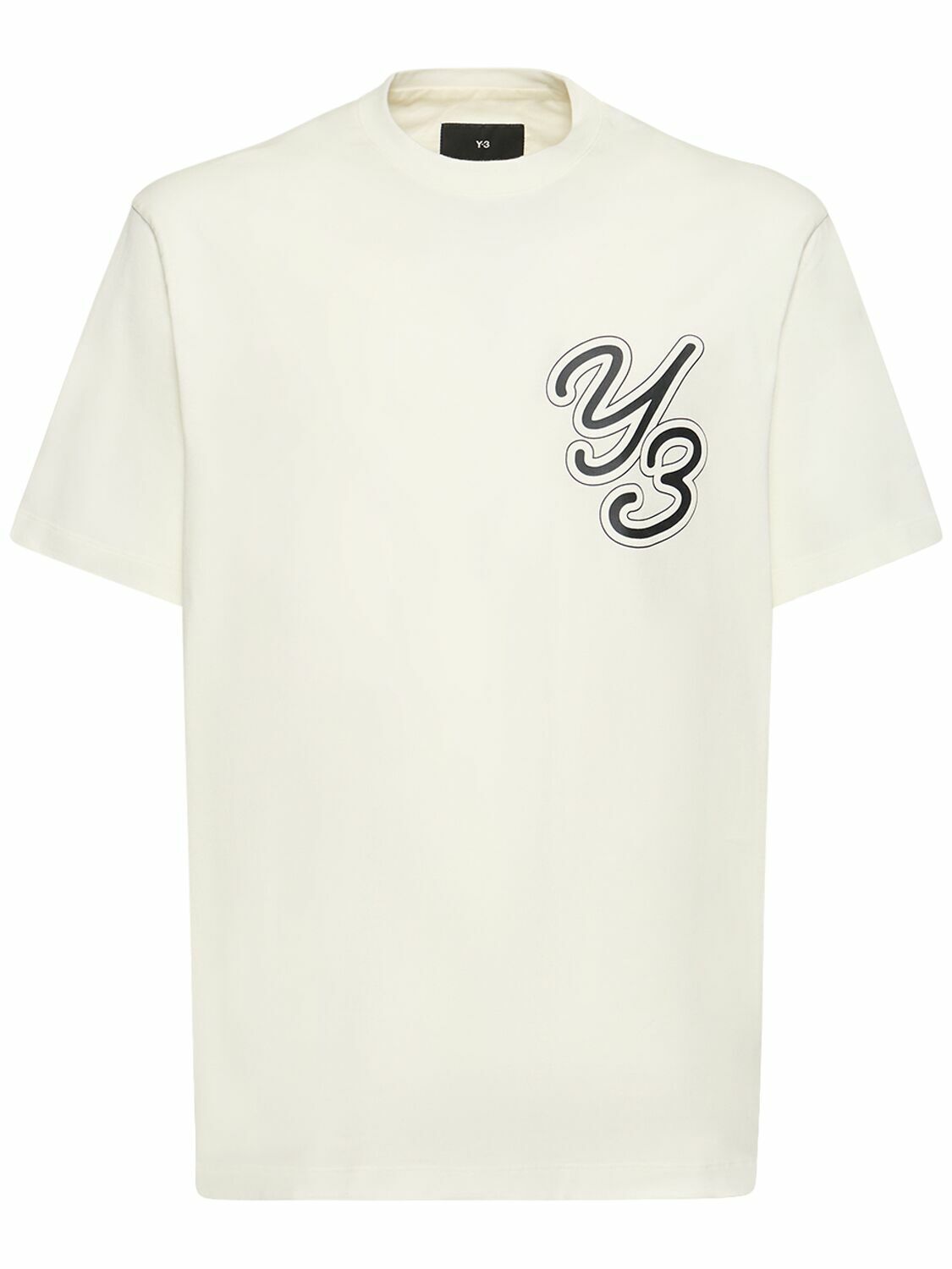 Y-3 - Logo Cotton T-shirt Y-3