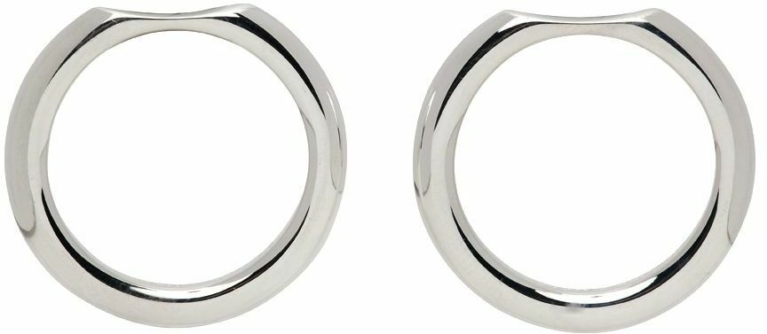 RÄTHEL & WOLF Silver Two-Piece Tomo Ring Räthel & Wolf