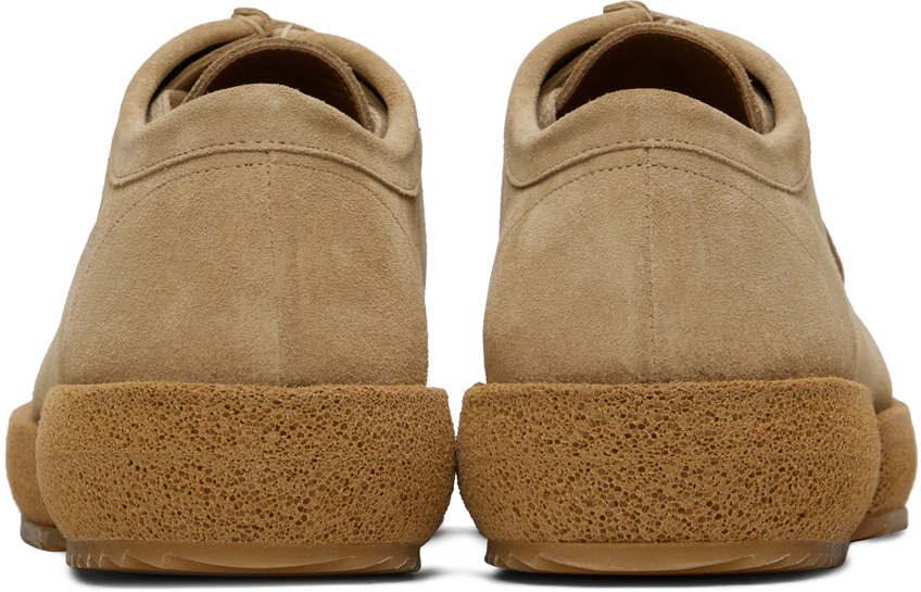 Dries Van Noten Beige Platform Derbys Dries Van Noten