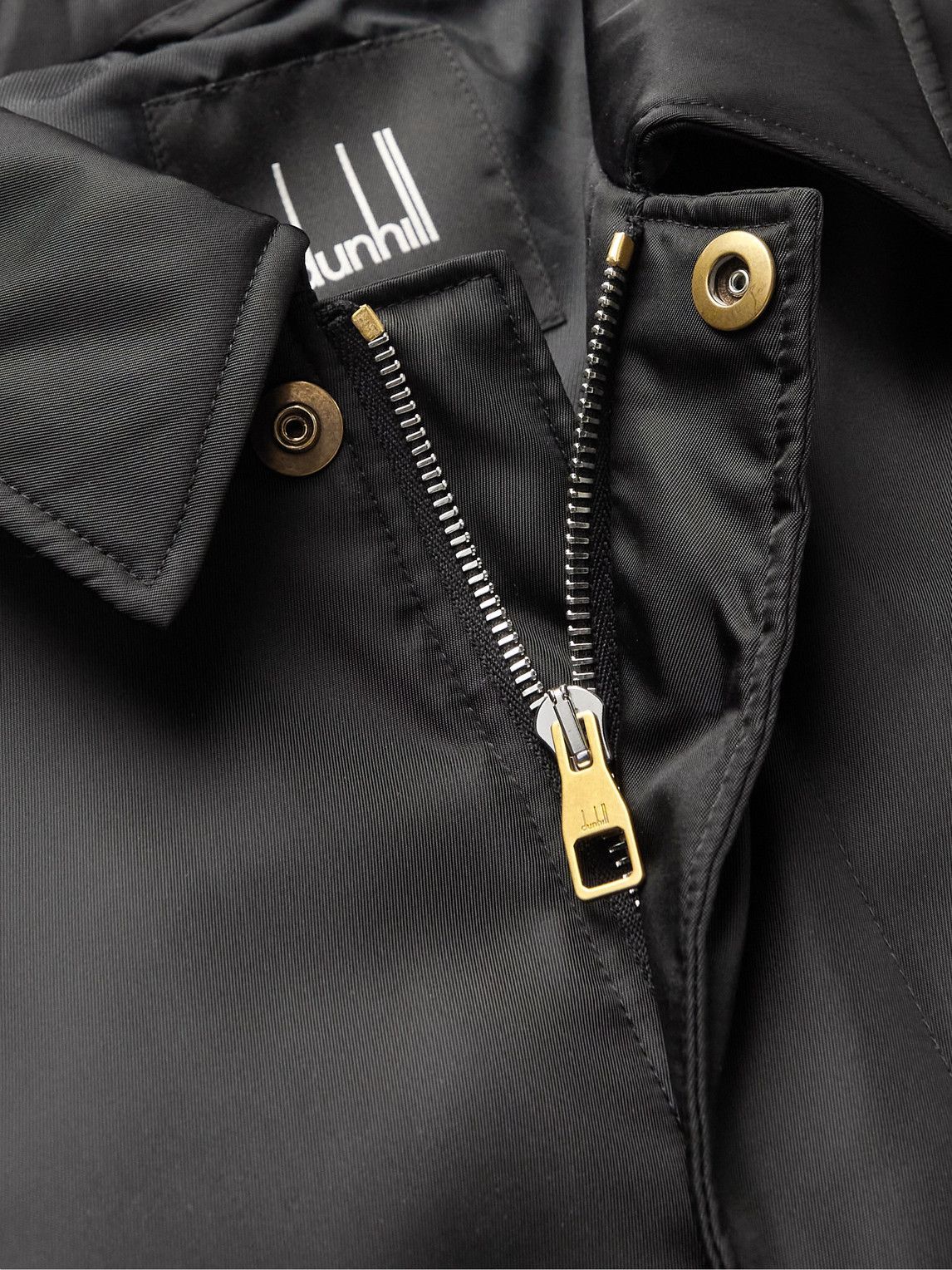 Dunhill - Logo-Appliquéd Padded Shell Blouson Jacket - Black Dunhill