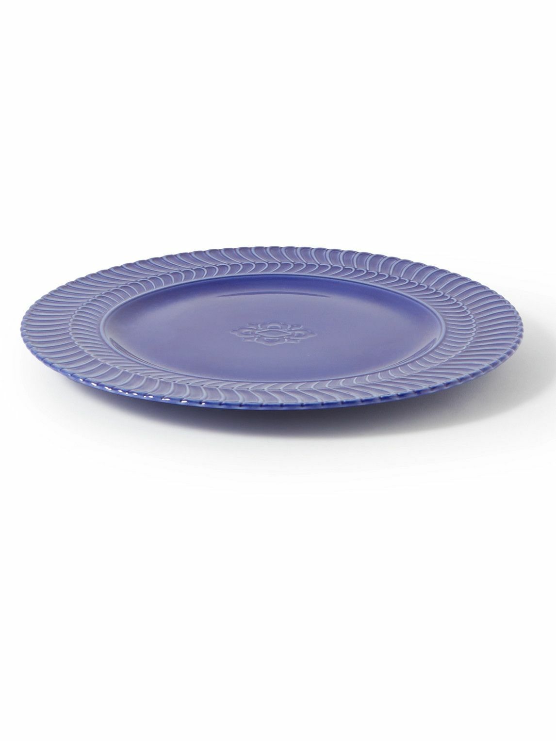 Buccellati - Double Rouche 31cm Porcelain Dinner Plate Buccellati