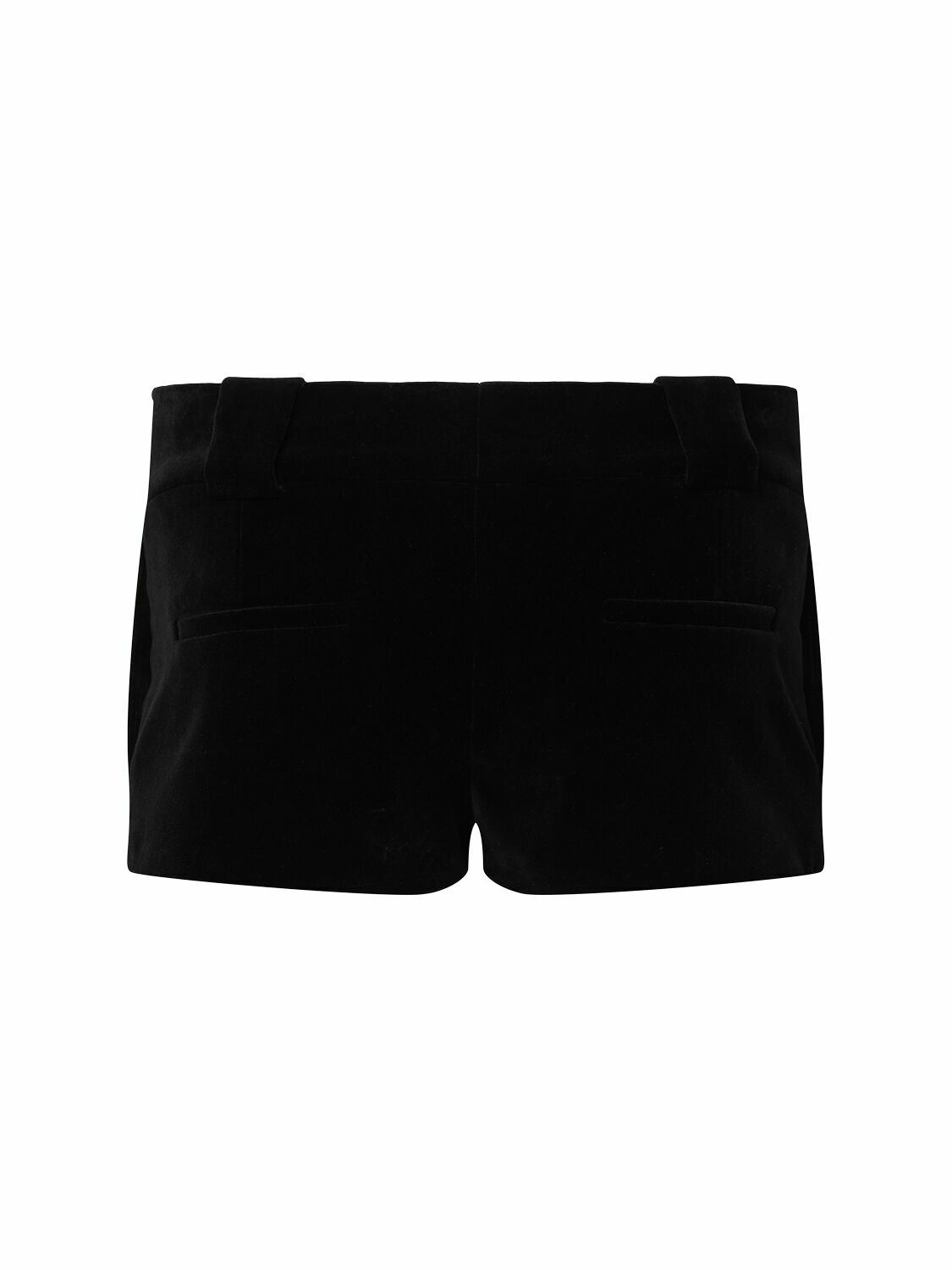 CHLOÉ Soft Cotton Velvet Mini Shorts Chloe