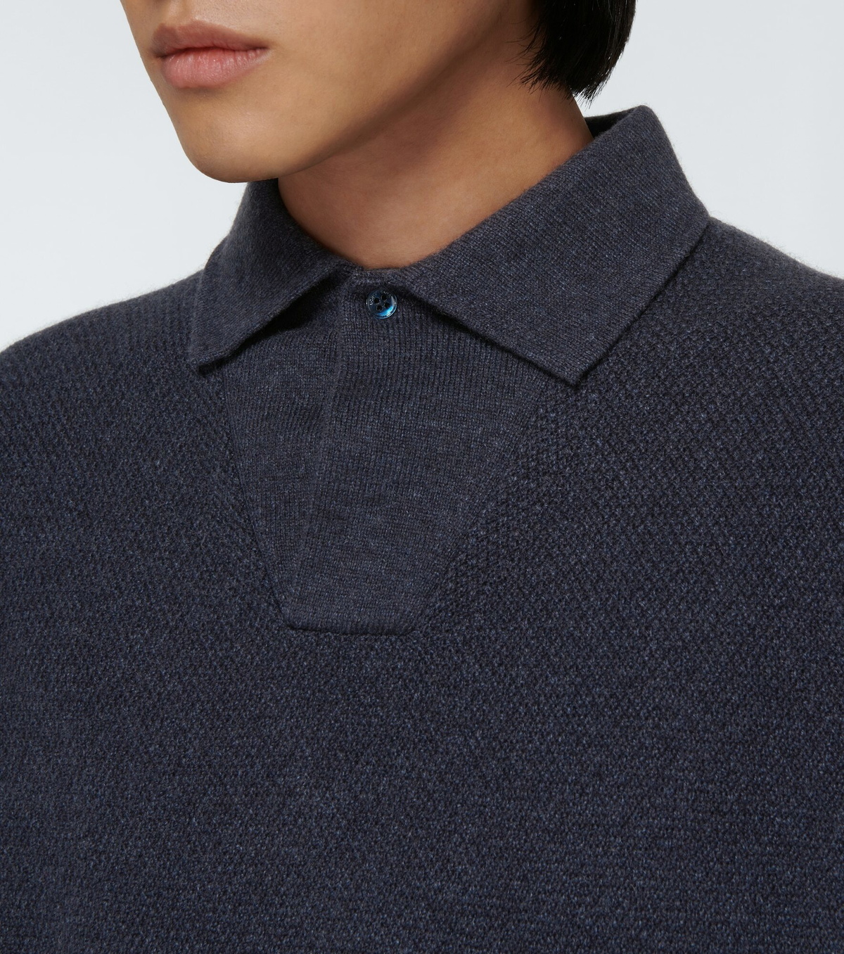 Loro Piana - Baby cashmere polo sweater Loro Piana