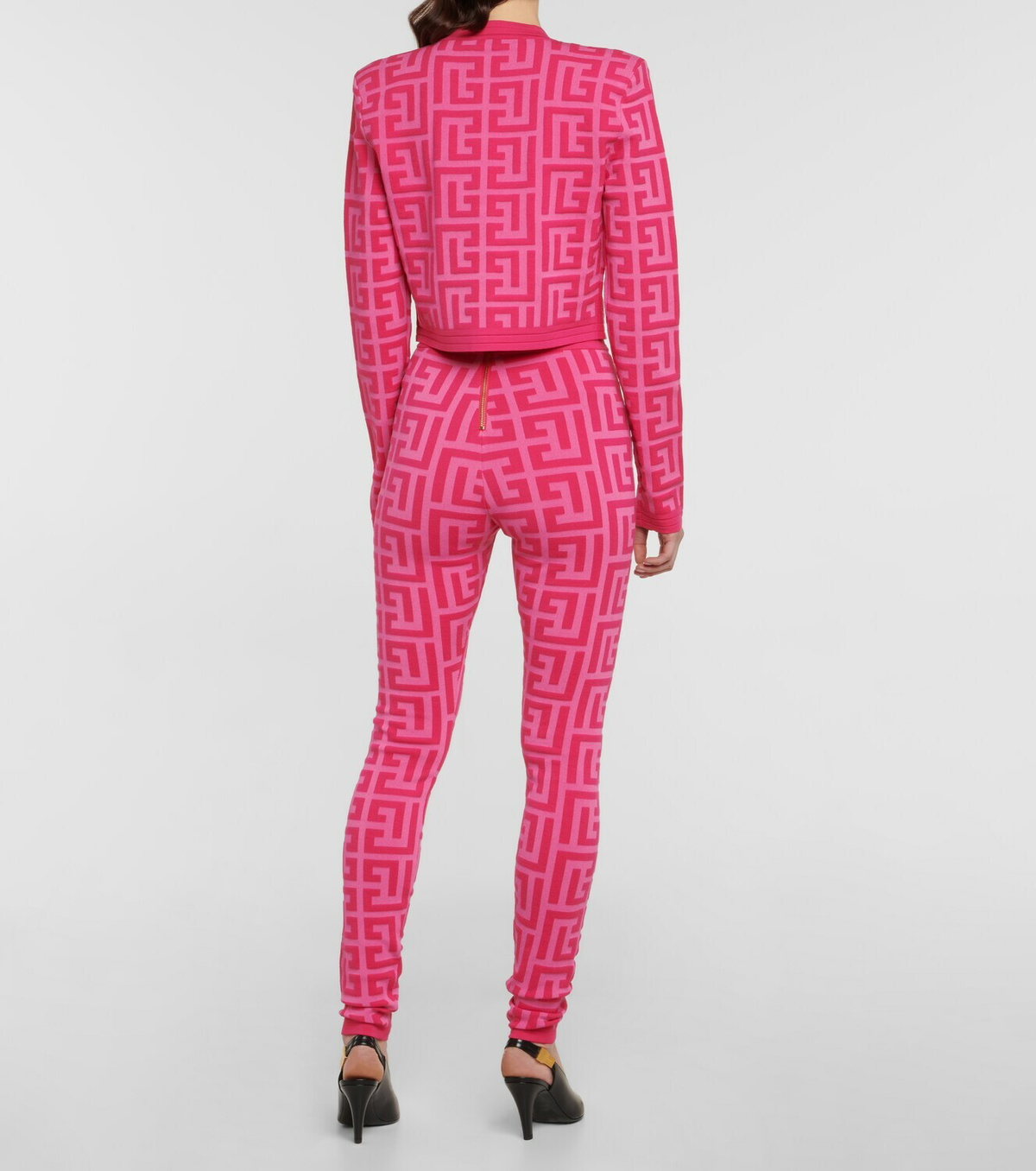 Balmain - x Barbie® wool-blend cardigan Balmain