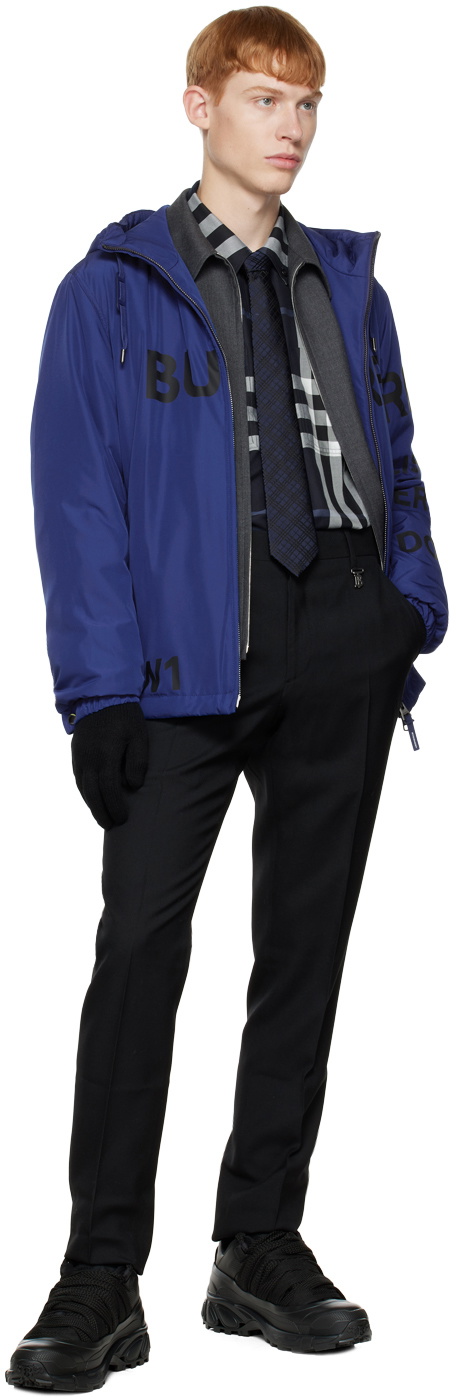 Burberry Navy Check Shirt Burberry