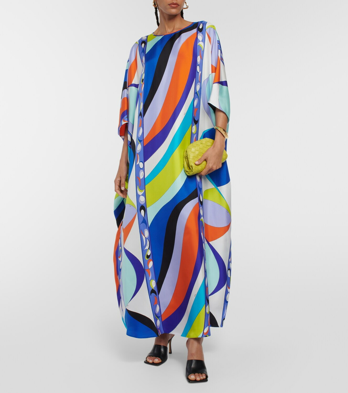 Pucci Printed silk kaftan Emilio Pucci