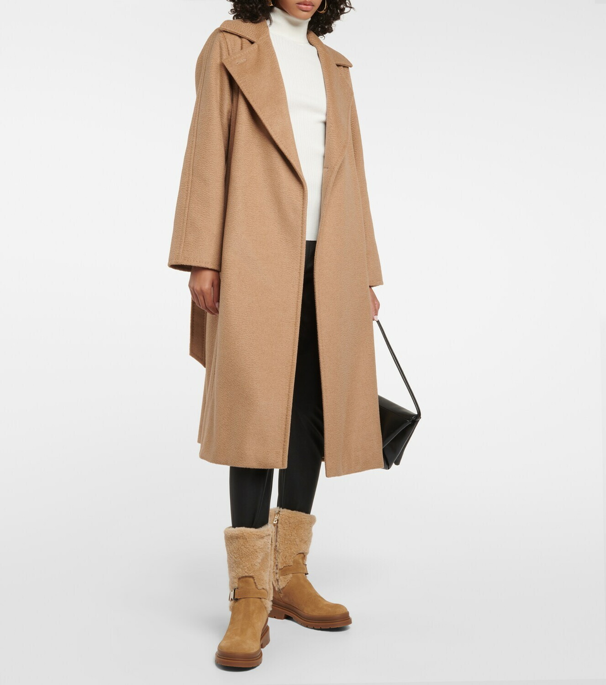 Bogner St. Moritz leather and shearling ankle boots Bogner