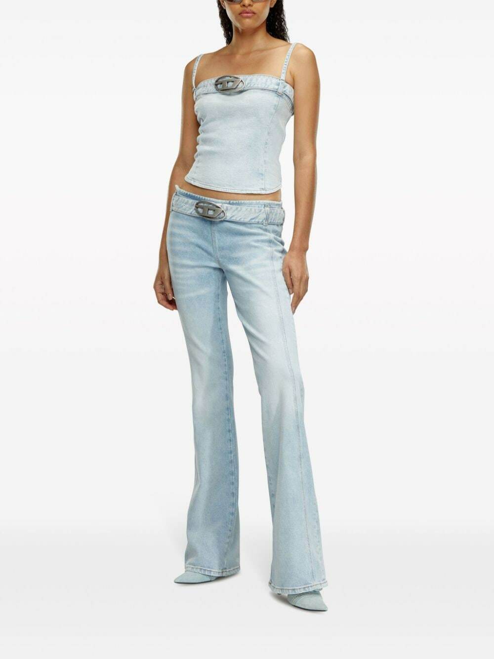 DIESEL - Logo Denim Top Diesel