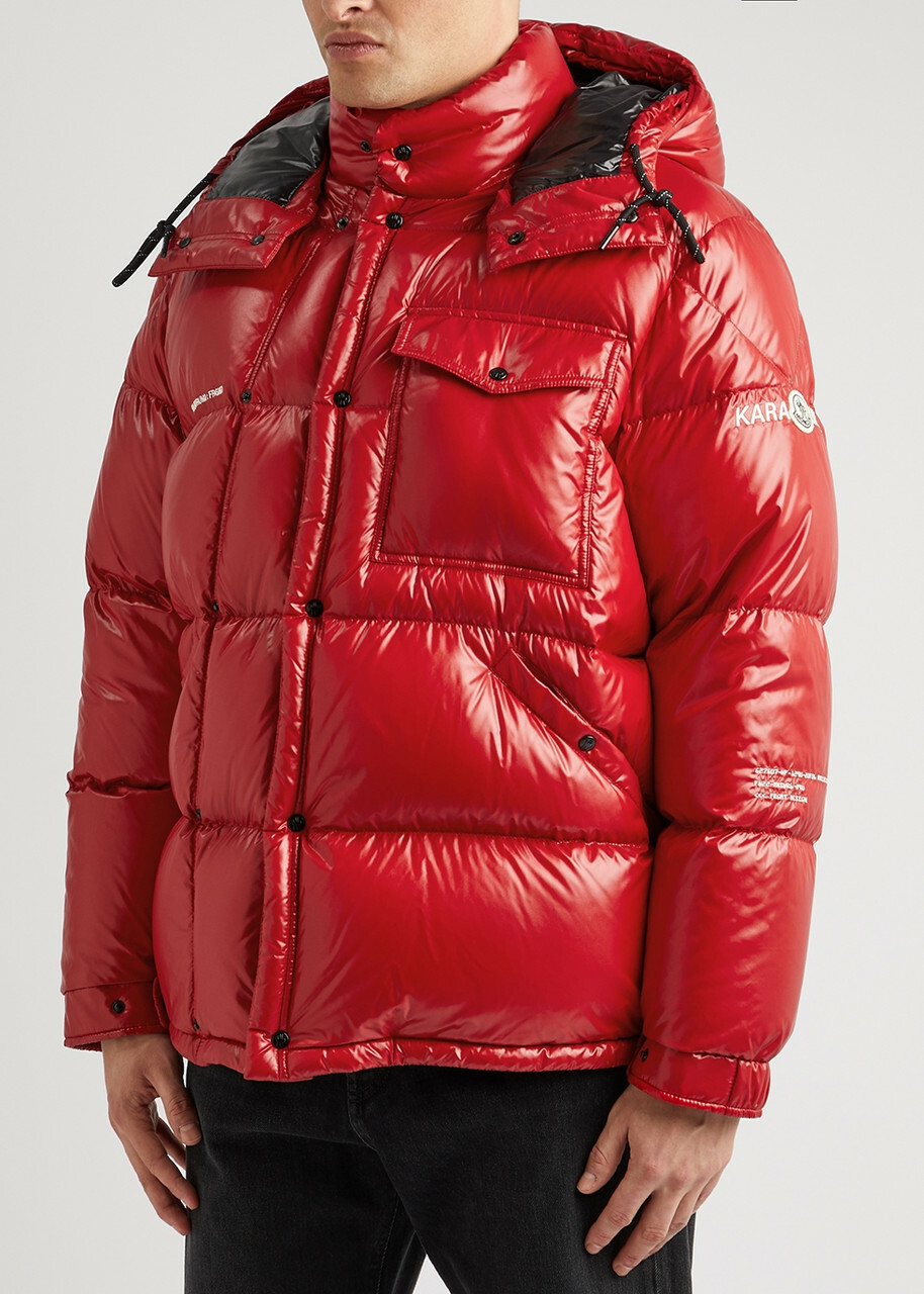 Moncler 7 Moncler Frgmt Anthem Quilted Shell Jacket Red 3, Men's ...