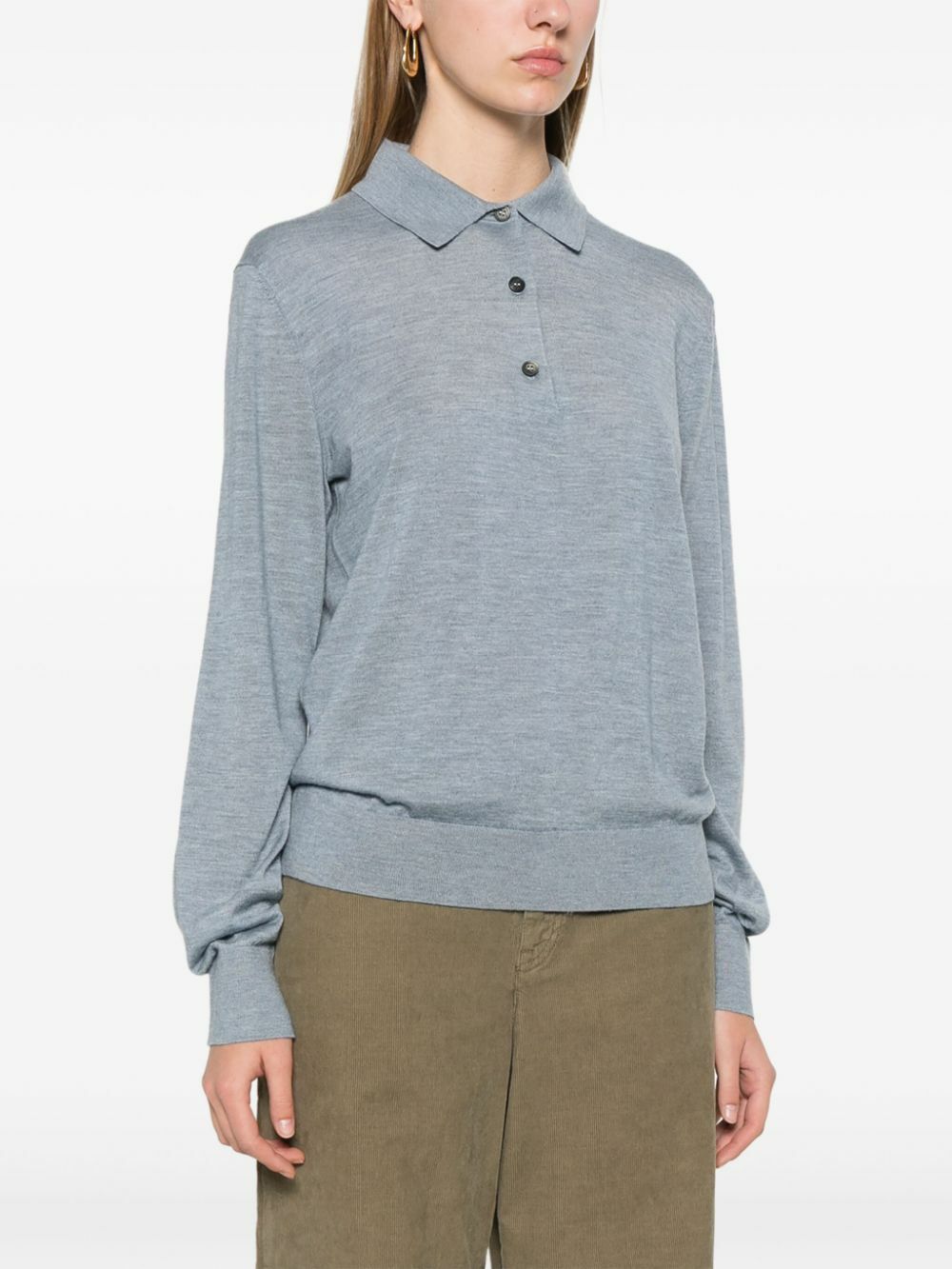 The Row Blue Harlette Sweater The Row