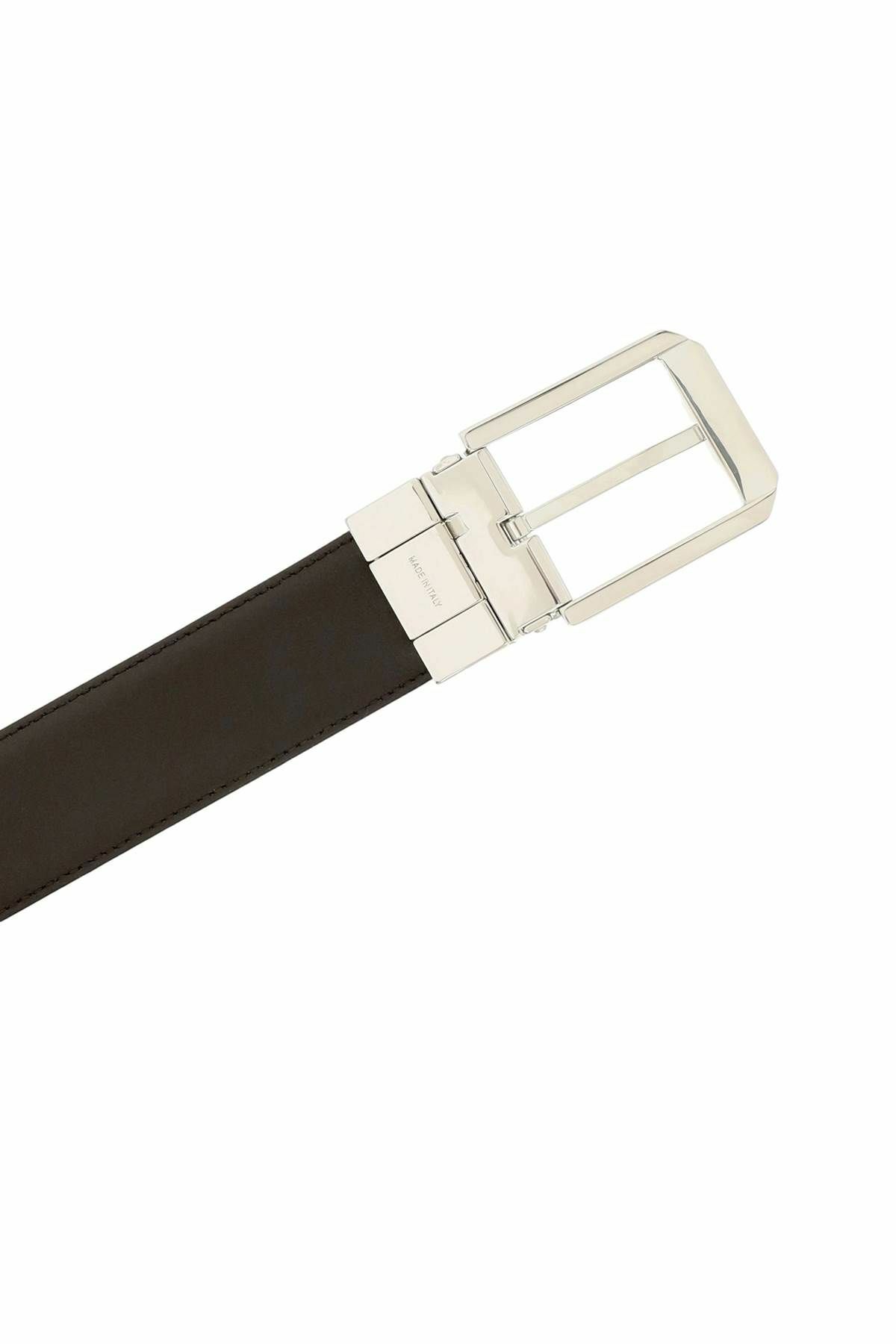 ZEGNA reversible leather belt Brown Zegna