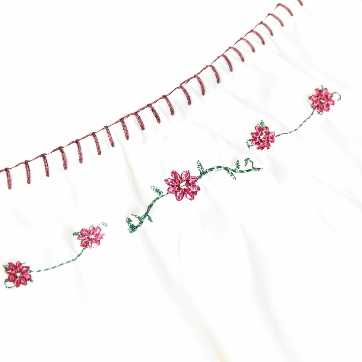 Frankies Bikinis Women's Isabella Floral Embroidered Skirted Bikini in ...
