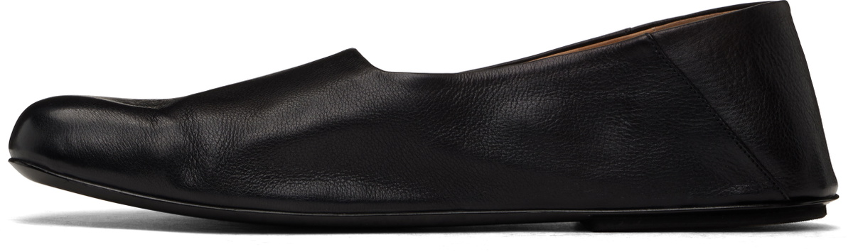 Marsèll Black Passo Soft Smooth Leather Slippers Marsèll
