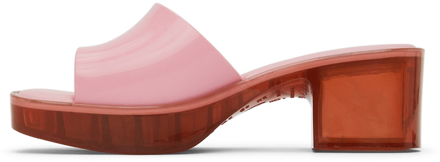 Melissa Pink Melissa Shape Sandals