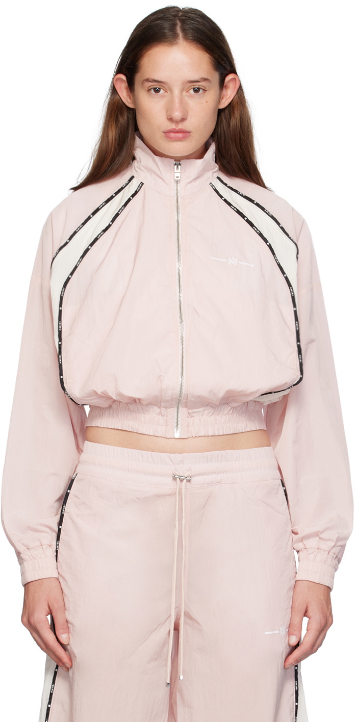 AMIRI Pink Raglan MA Track Jacket Amiri