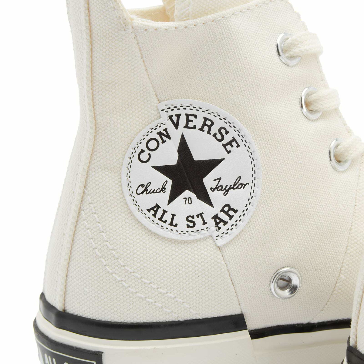 Converse Chuck Taylor Plus 1970s Hi-Top Sneakers in Egret Converse