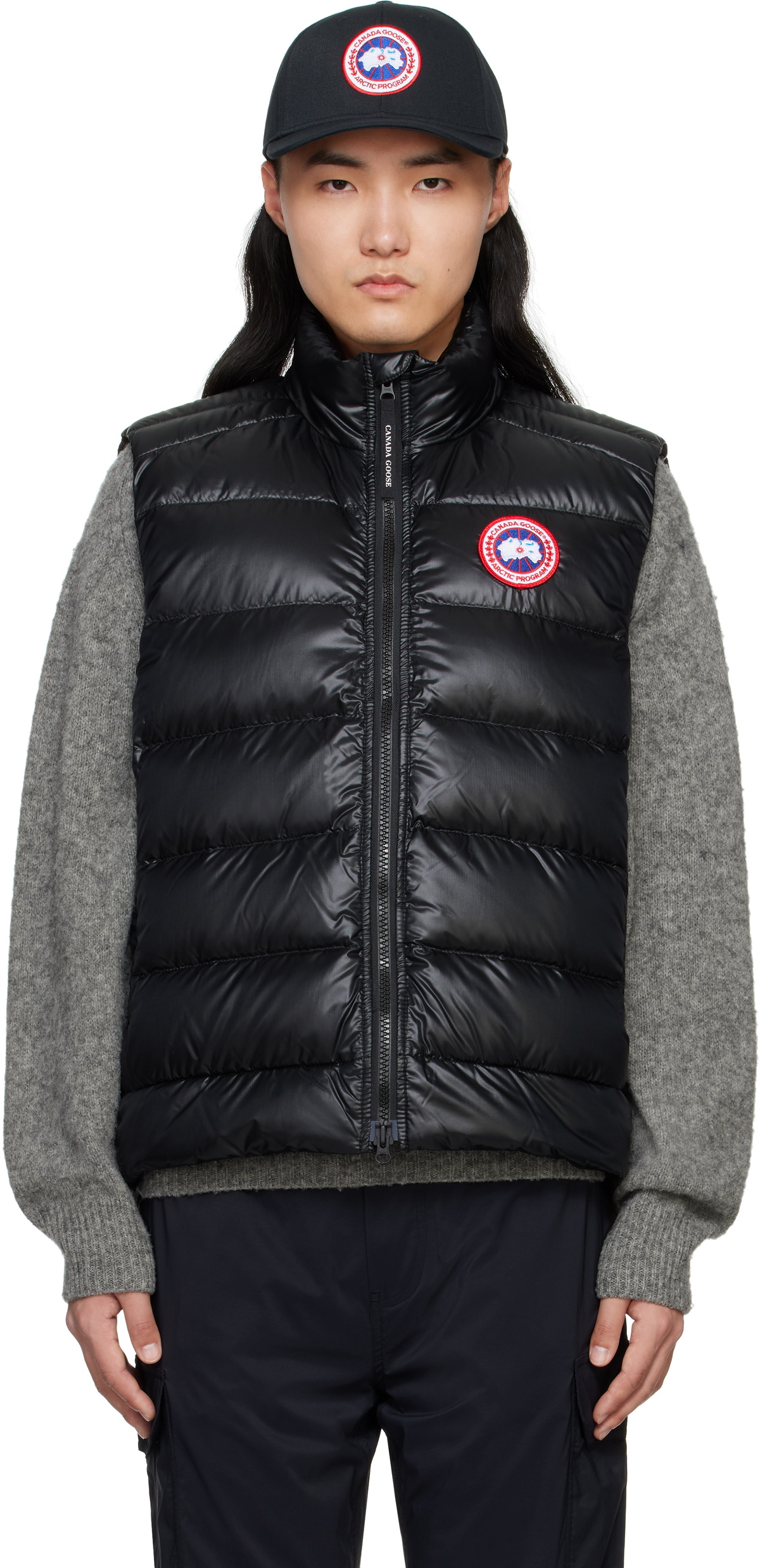 Canada Goose Black Crofton Down Vest Canada Goose