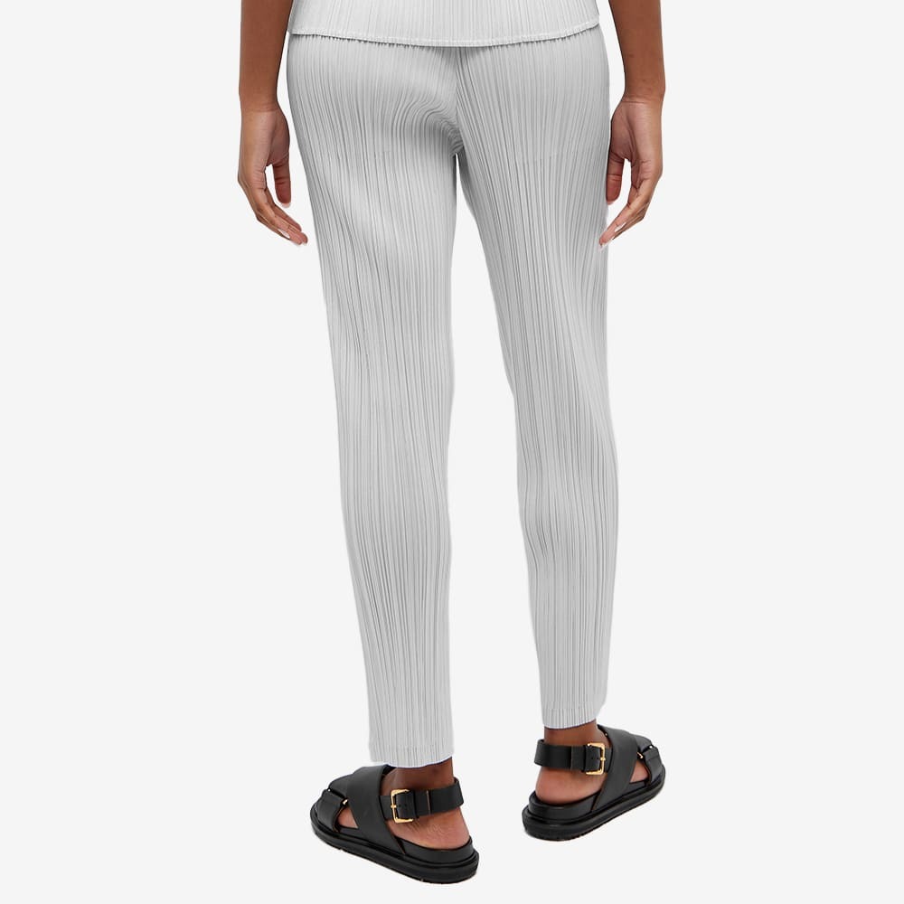 Pleats Please Issey Miyake Women's Straight Pleats Trousers in Grey ...