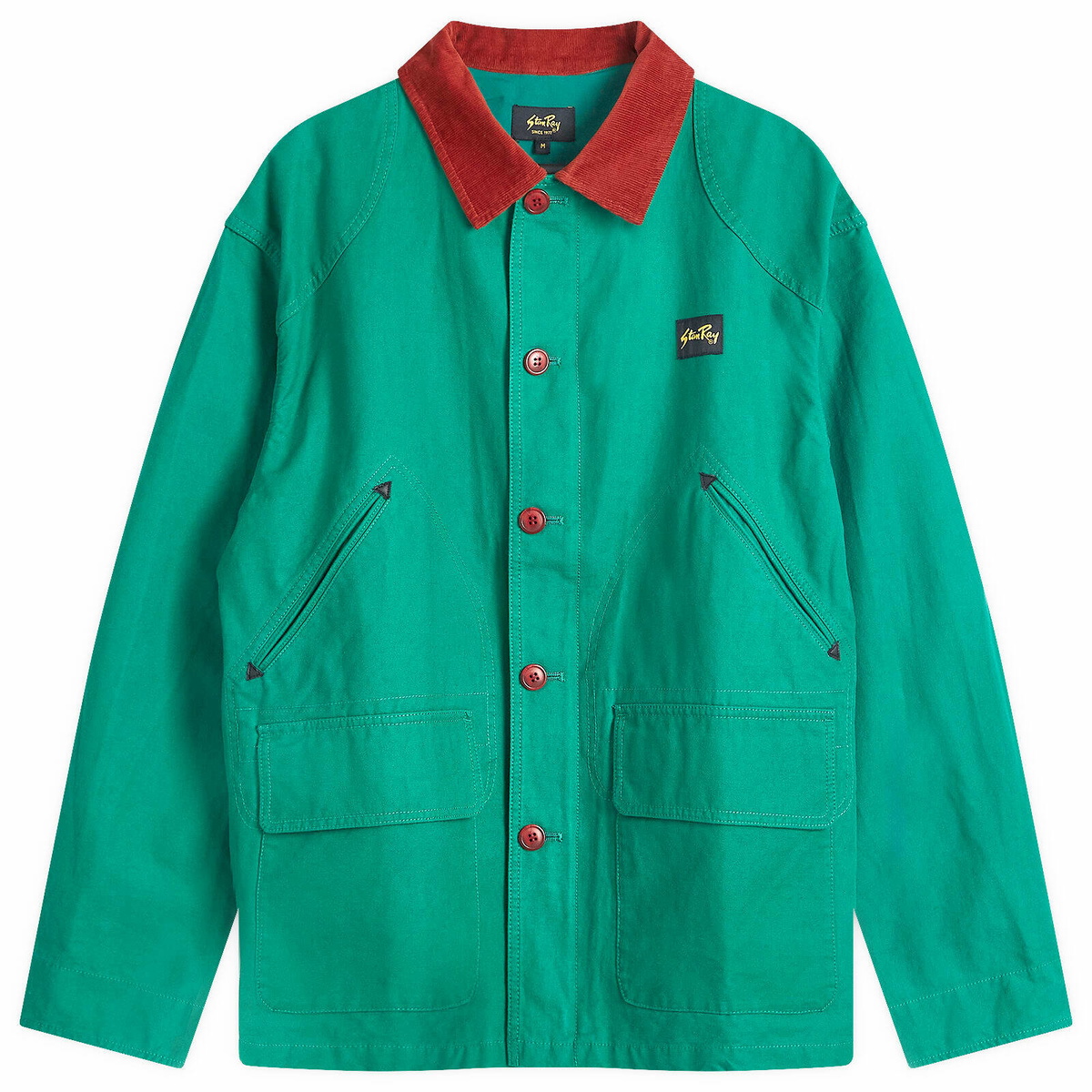 Stan Ray Men's Hunters Jacket in Racing Green Half Panama Stan Ray