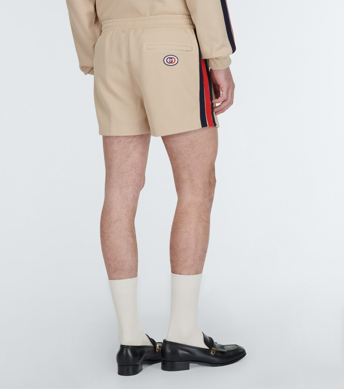 Gucci - GG embroidered drawstring shorts Gucci