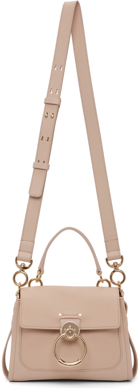 Chloé Pink Mini Tess Shoulder Bag Chloe