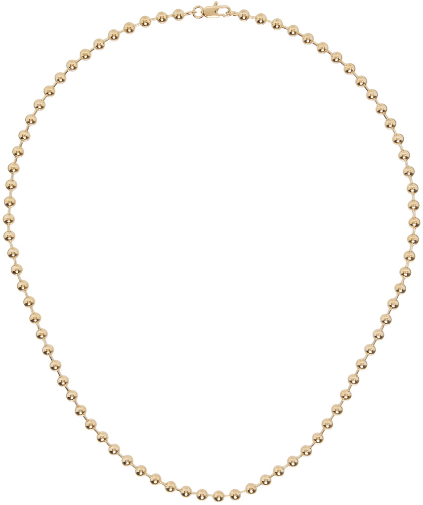 Laura Lombardi Gold Ball Chain Necklace Laura Lombardi