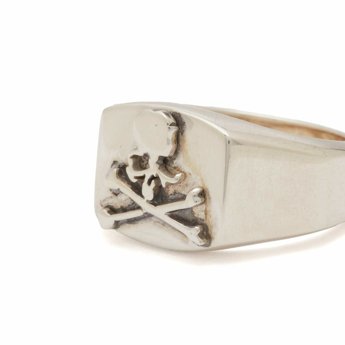 mastermind JAPAN Men's College Ring in Silver mastermind JAPAN