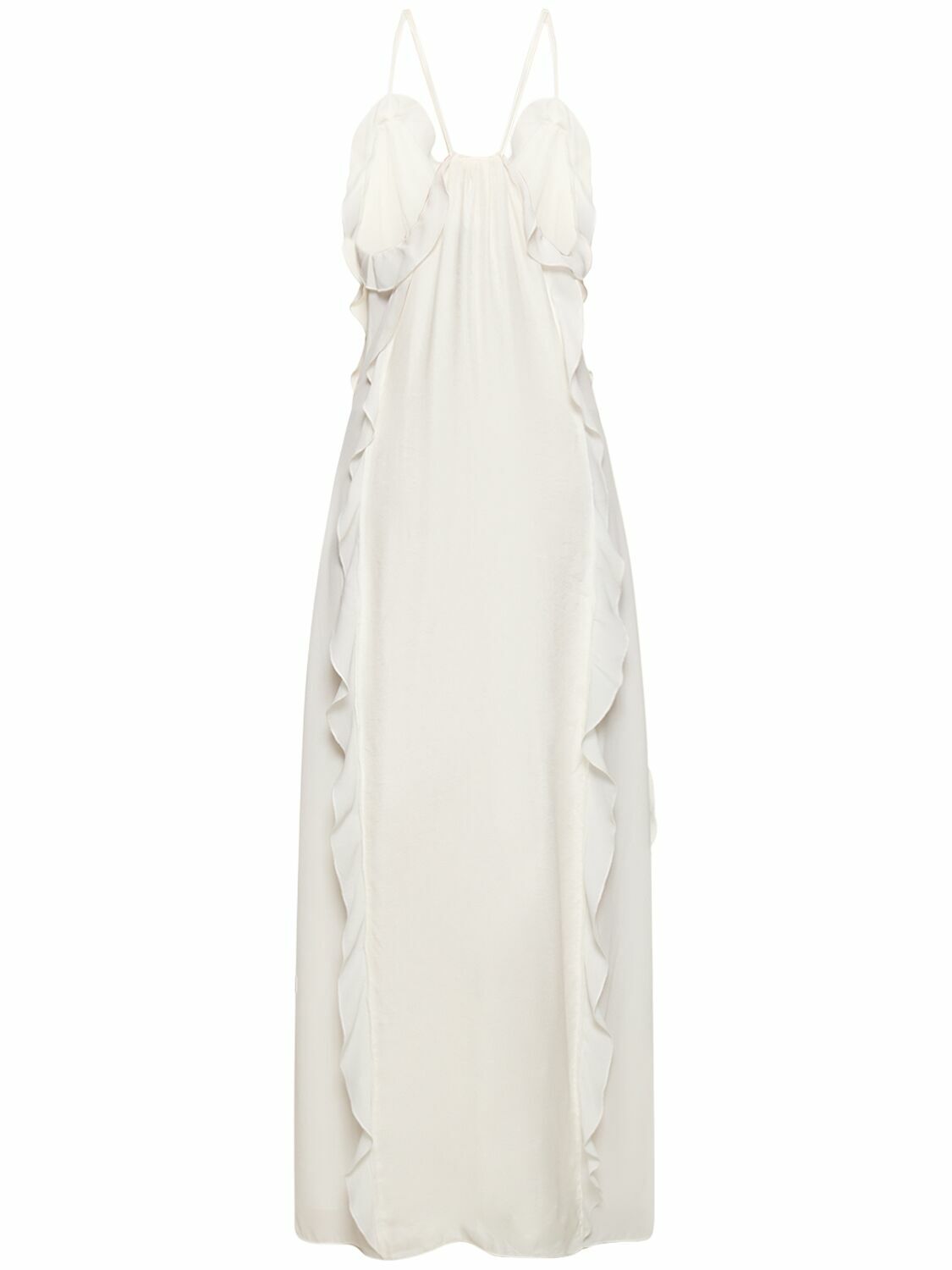 SIMKHAI - Emily Maxi Ruffled Cami Dress Simkhai