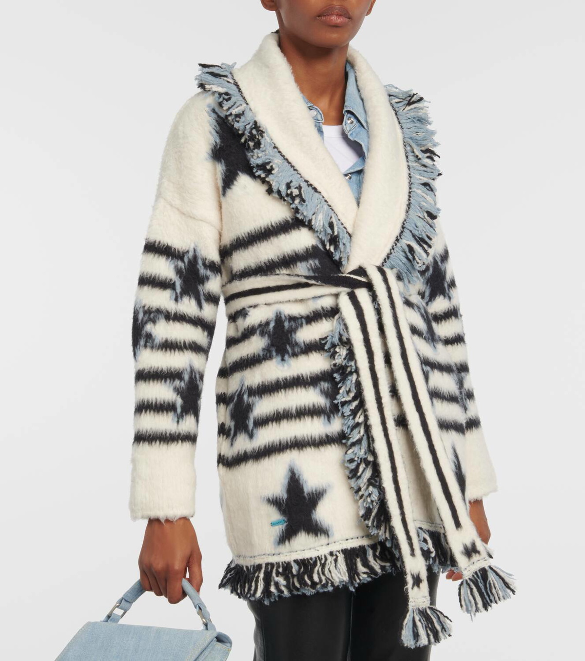 Alanui Stars cotton-blend cardigan Alanui