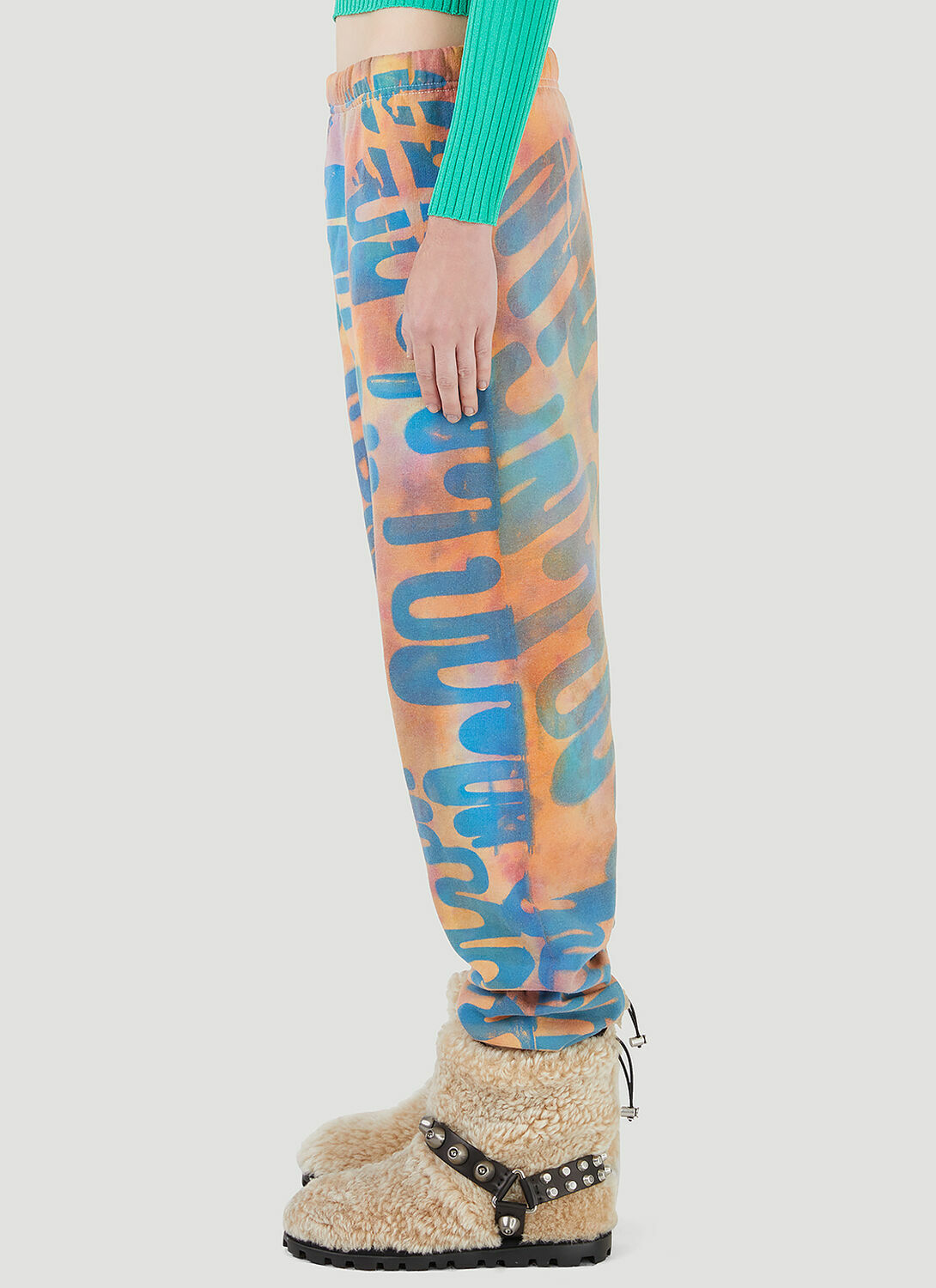 Collina Strada Logo-Print Track Pants Collina Strada