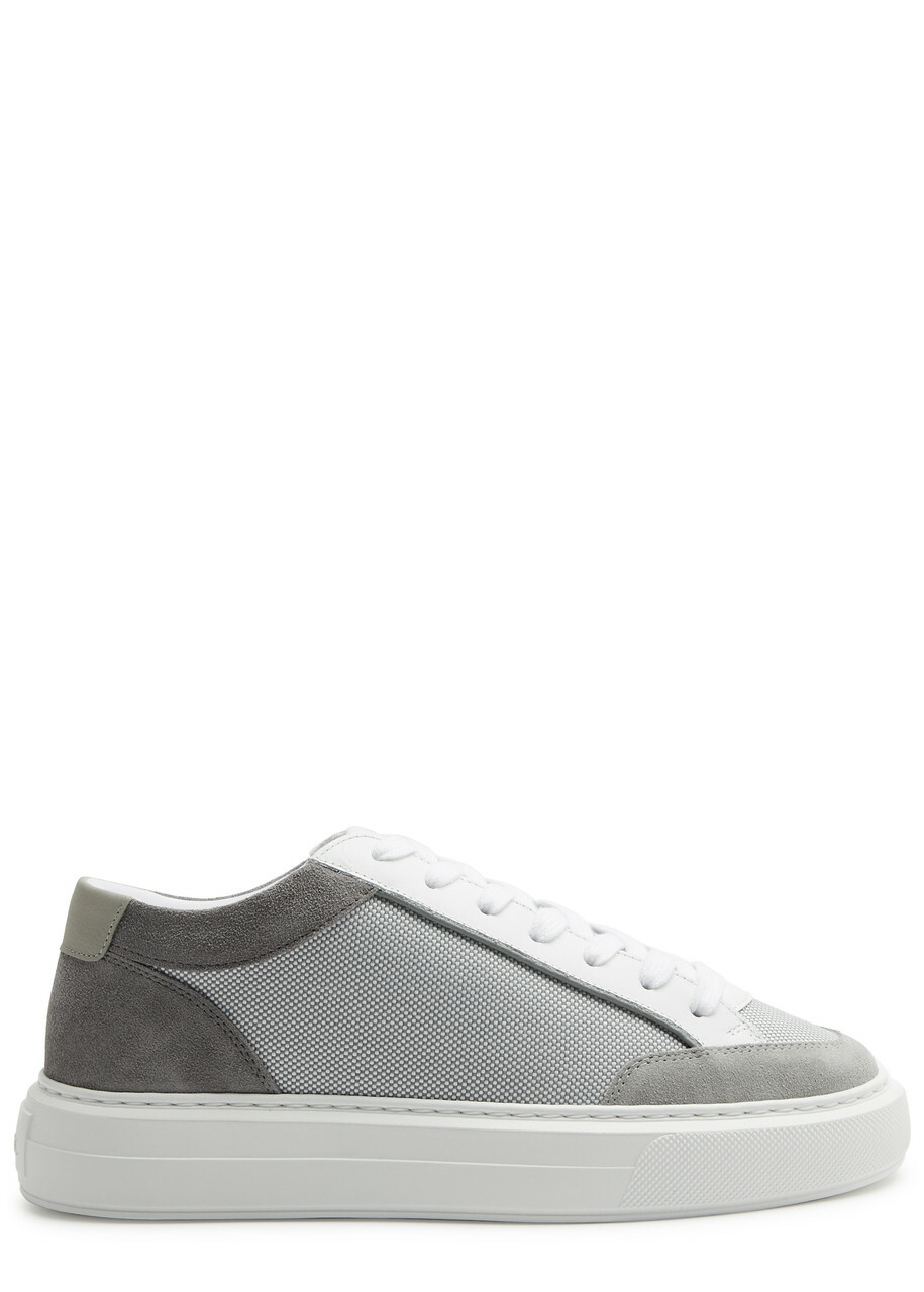 Cleens Luxor Panelled Mesh Sneakers White Cleens