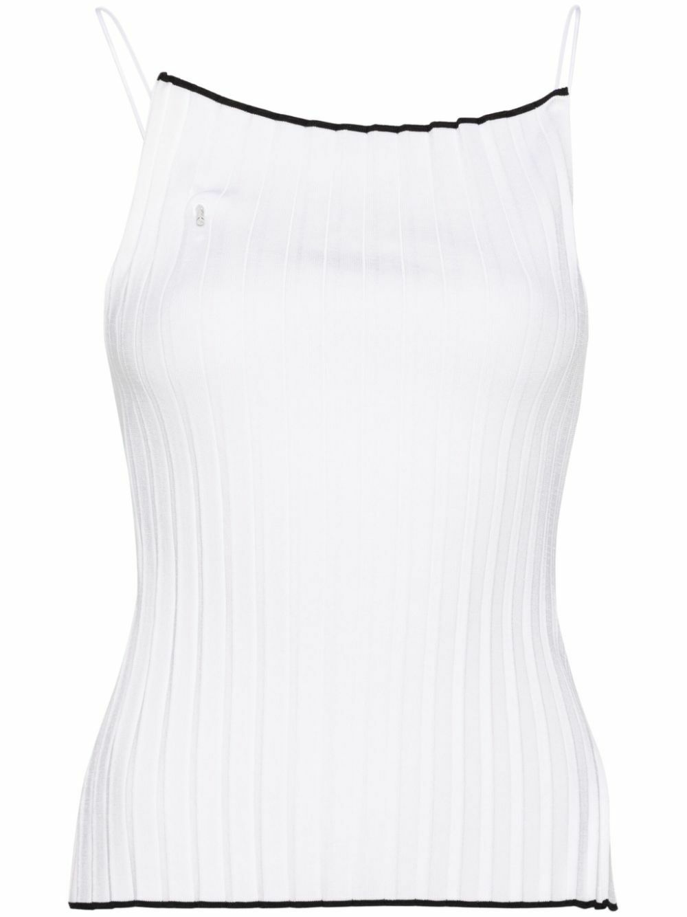 Jacquemus Le Haut Maille Plissé Tank Top Jacquemus