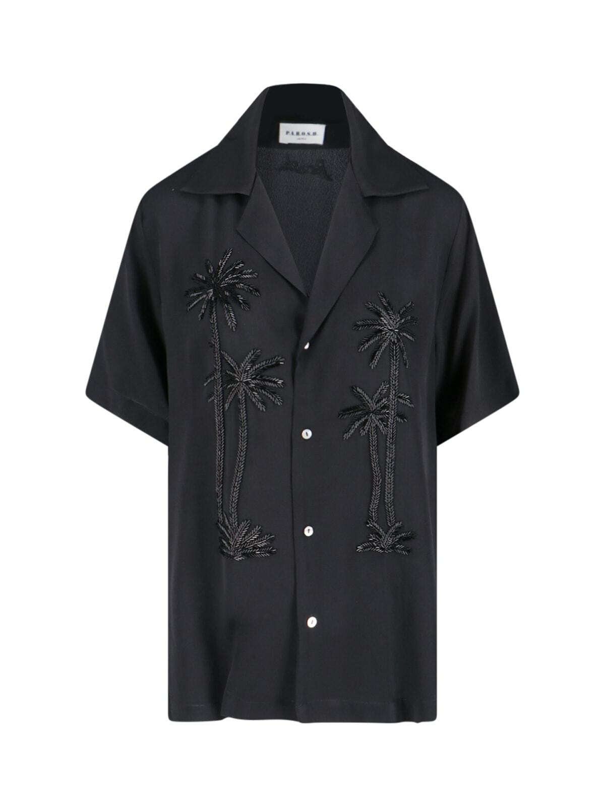 Parosh Black Viscose Shirt Parosh