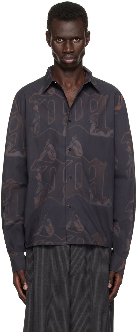 MISBHV Black Big M Shirt MISBHV
