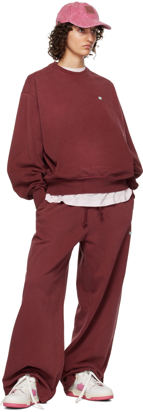 Acne Studios Red Patch Lounge Pants Acne Studios