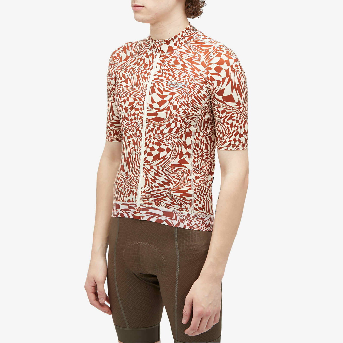 Pas Normal Studios Men's Essential Jersey in Check Brick Pas Normal Studios