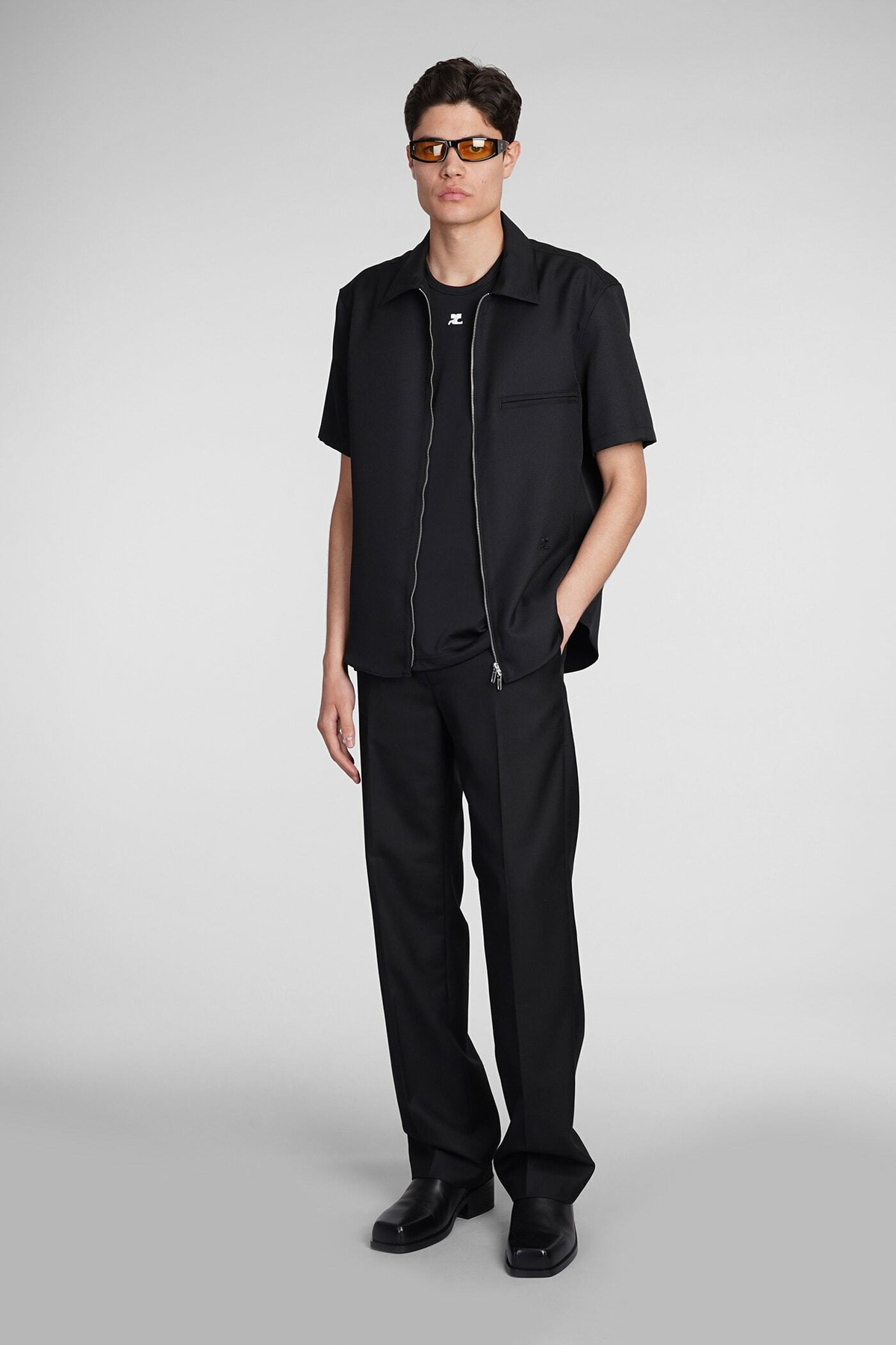 Courrèges Top With Logo Courreges