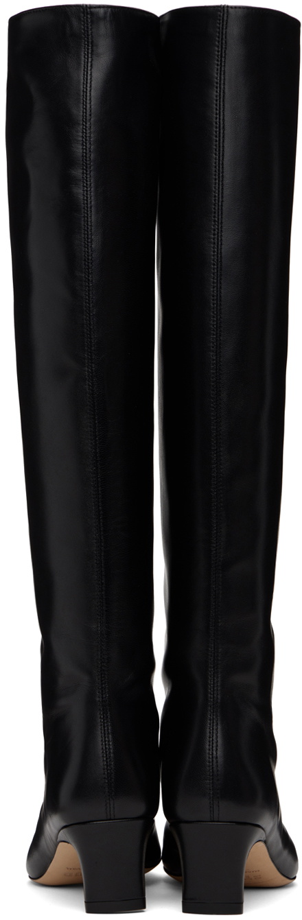 Staud Black Wally Tall Boots Staud