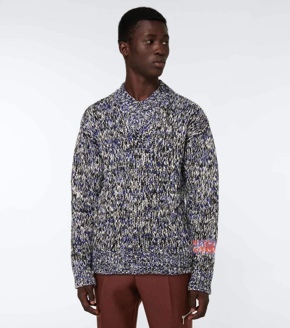 Jil Sander - Jacquard wool-blend sweater Jil Sander