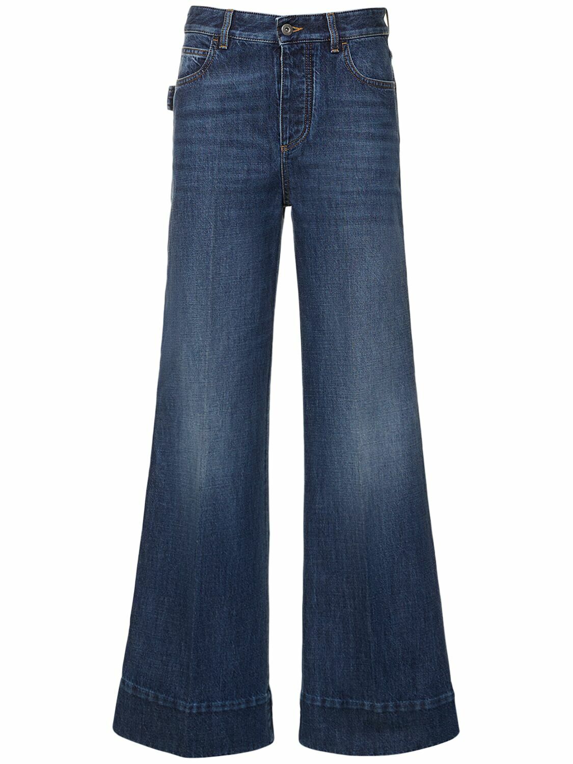 BOTTEGA VENETA - Medium Washed Denim Jeans Bottega Veneta