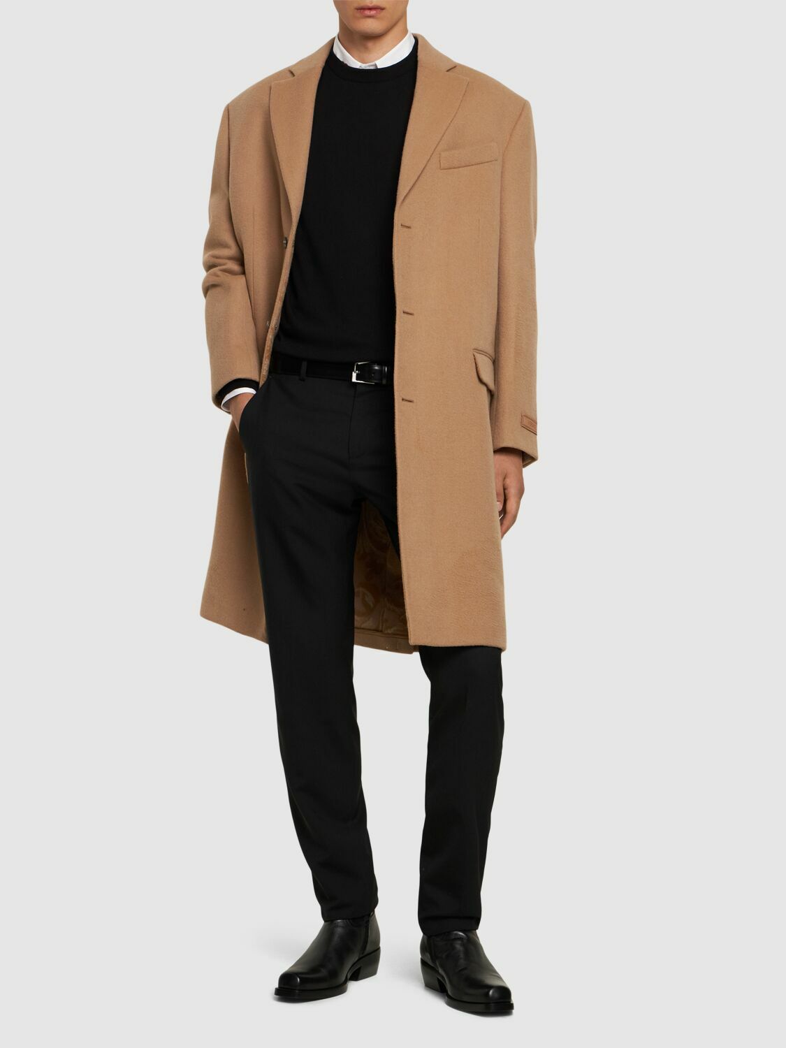 VERSACE Formal Wool Pants Versace