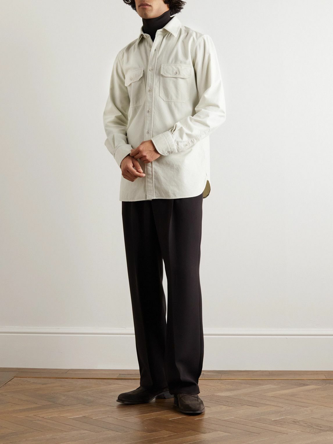 TOM FORD - Claydon Suede Penny Loafers - Brown TOM FORD